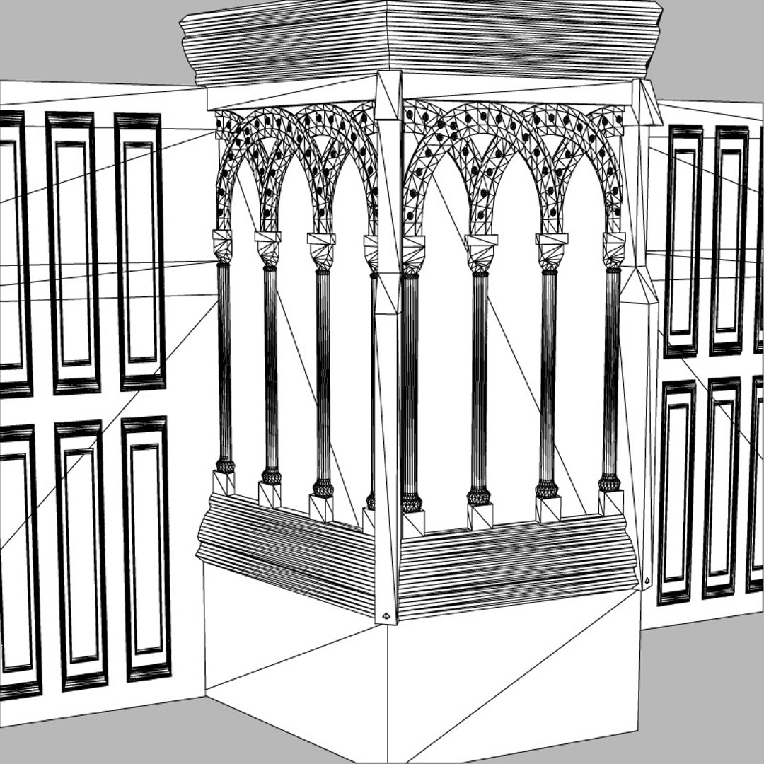 Christian Pulpit 3ds