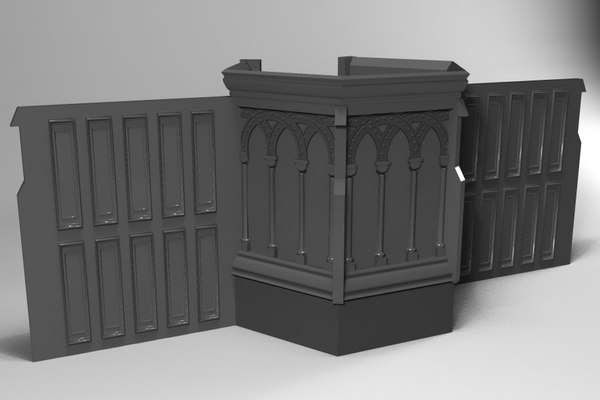 Pulpit 3D Models for Download | TurboSquid
