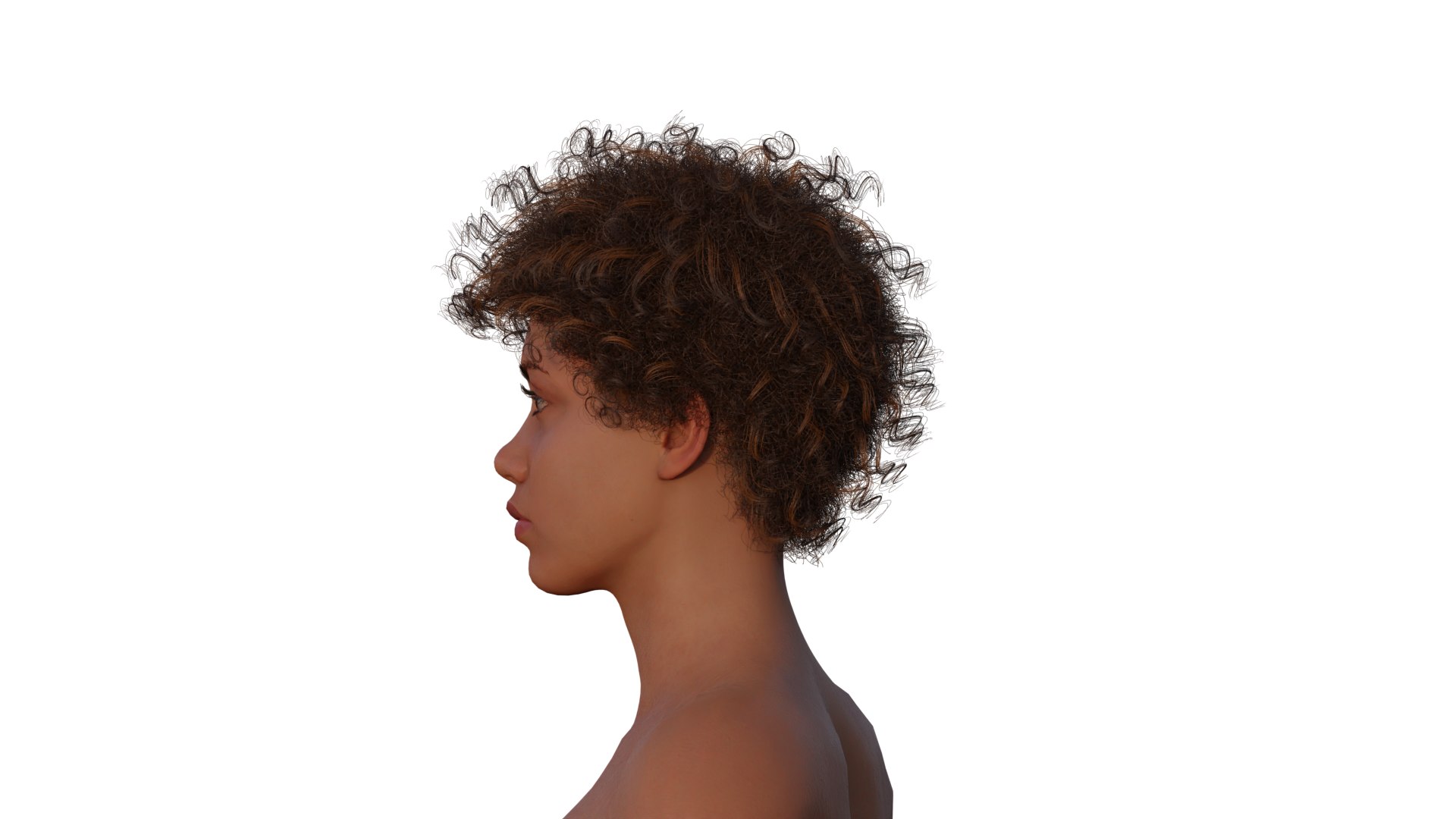 3D Ania - Photorealistic Rigged Model - TurboSquid 2039639