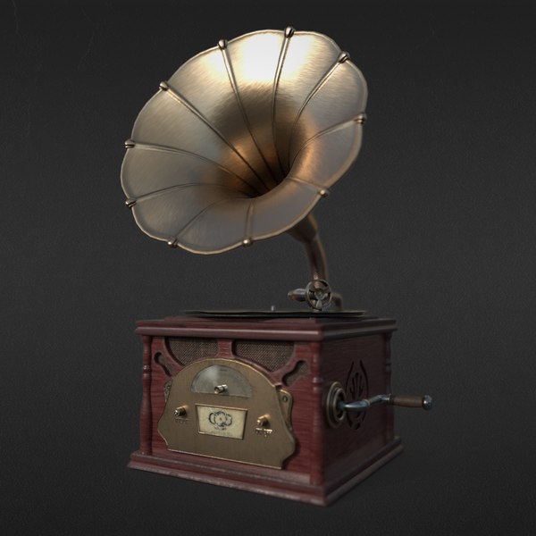 Phonograph 3D Models for Download | TurboSquid