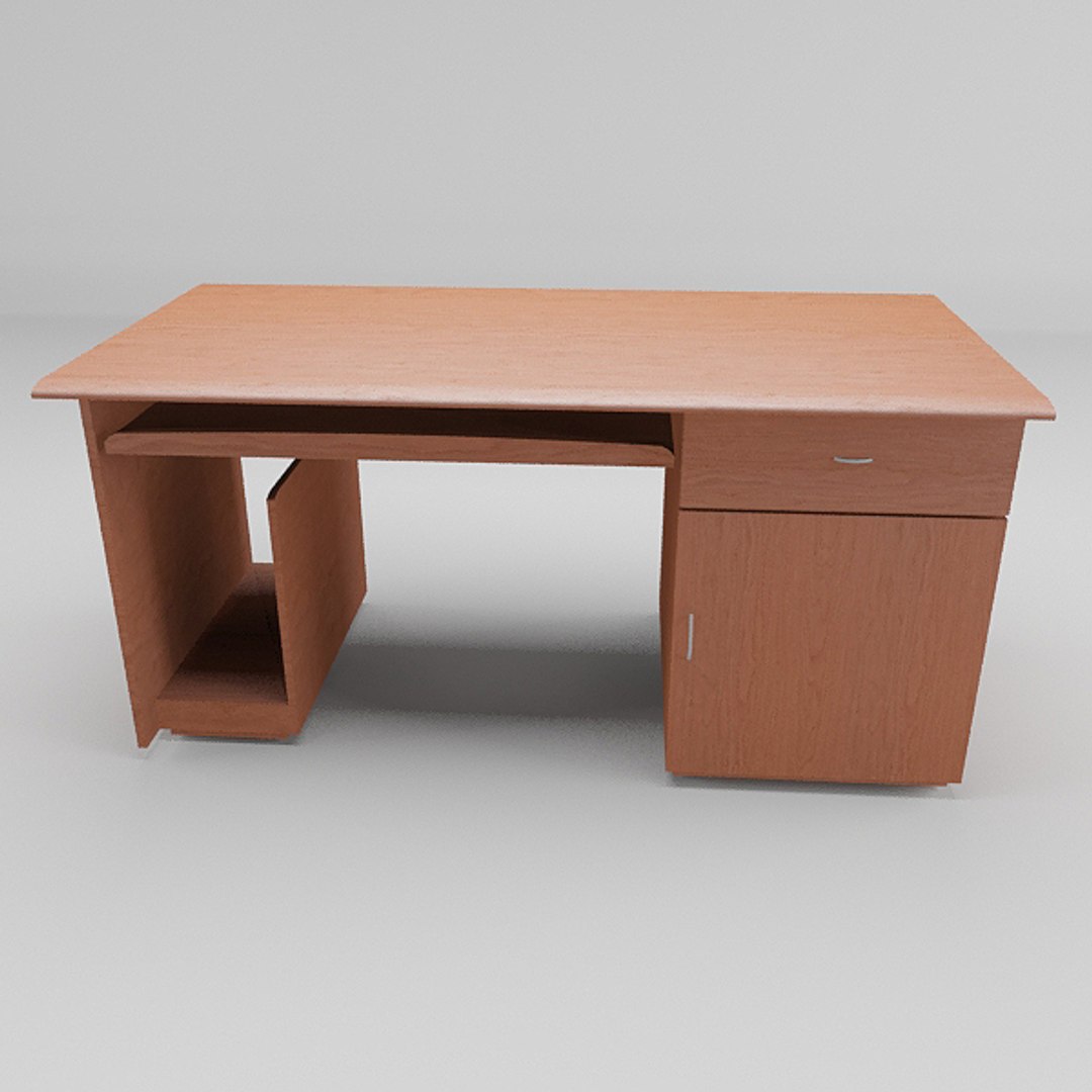 computer table 3d model