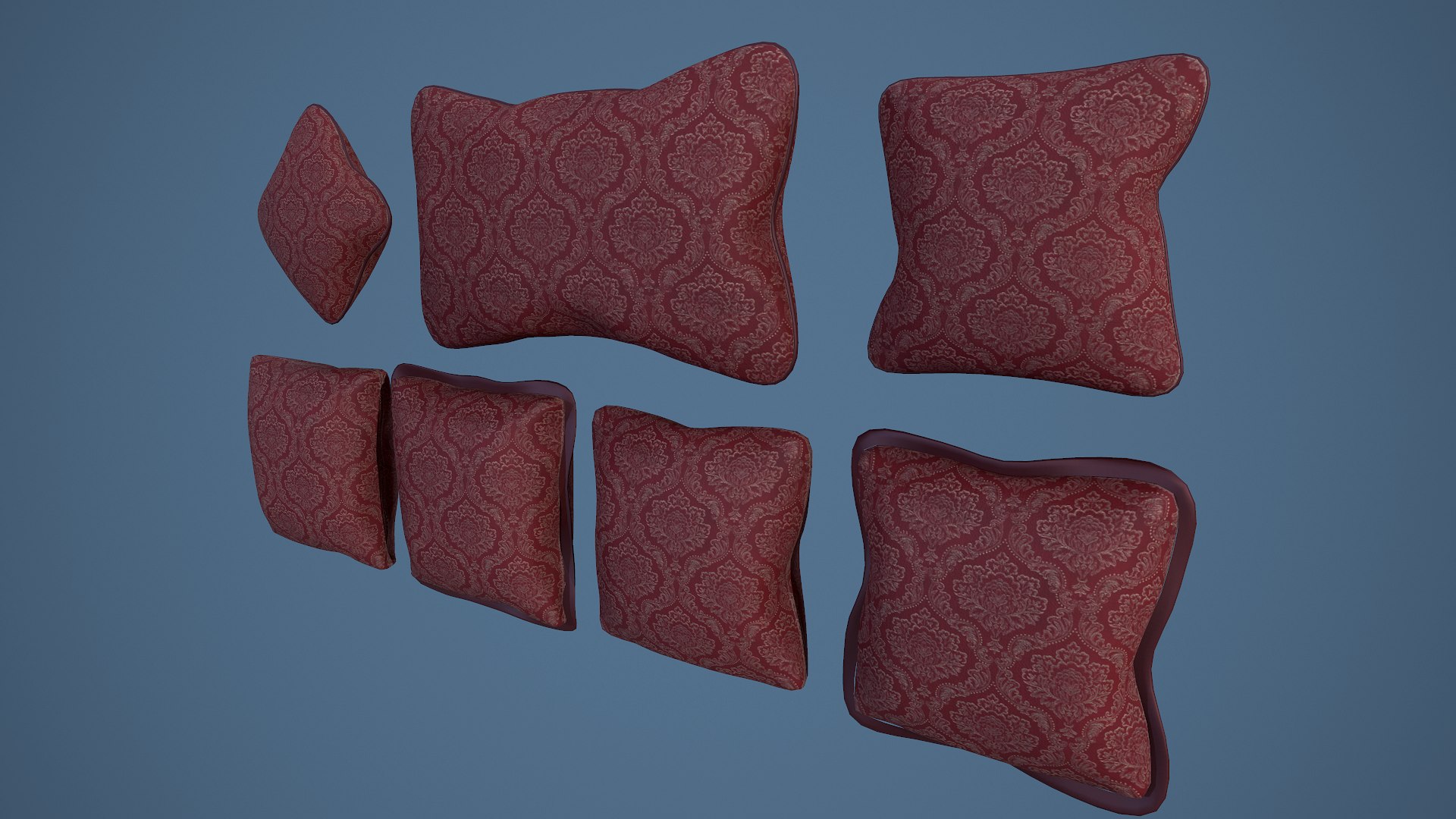 Ready Cushion 3D Model - TurboSquid 1624505