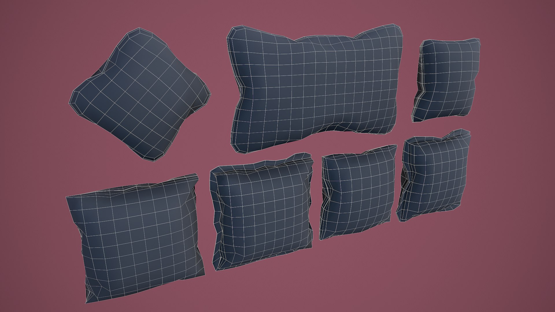 Ready Cushion 3D Model - TurboSquid 1624505