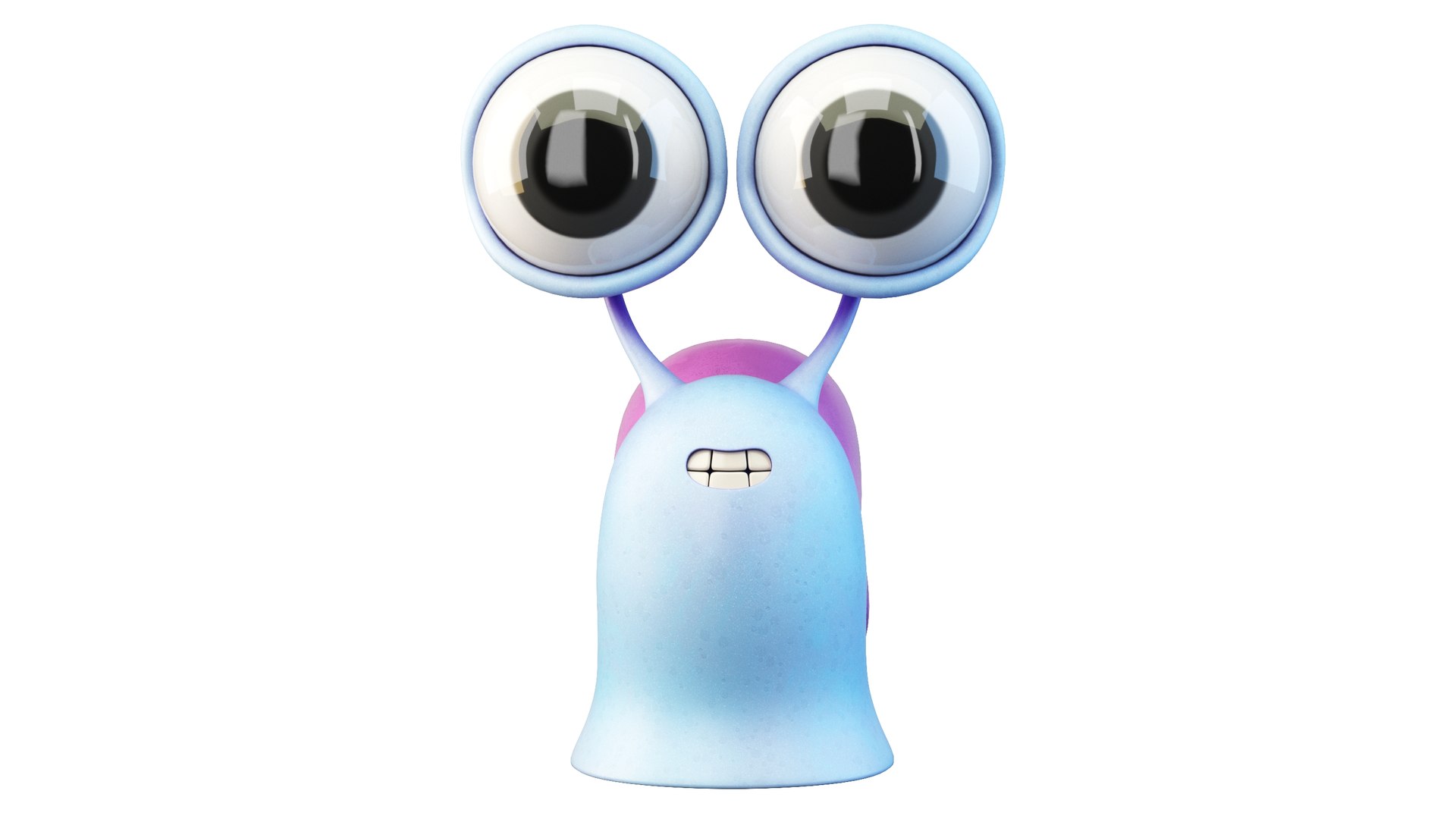 Cartoon Snail Character 3D - TurboSquid 2070228