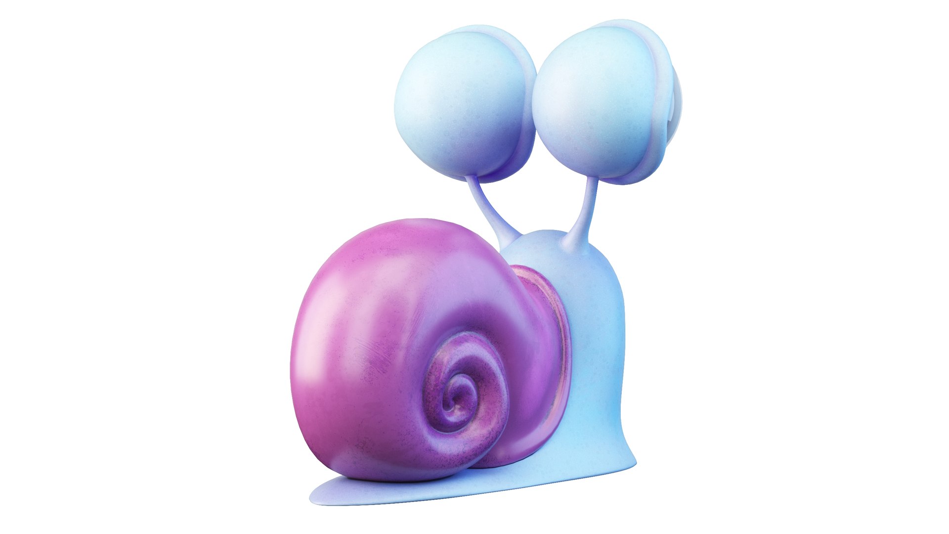 Cartoon Snail Character 3D - TurboSquid 2070228