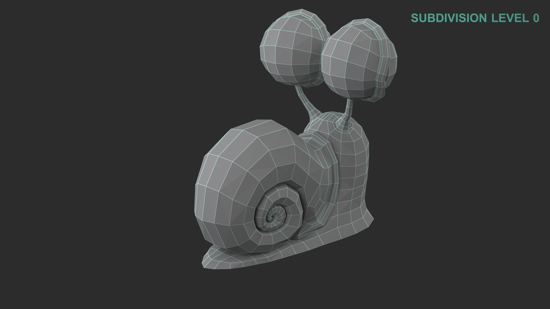 Cartoon Snail Character 3D - TurboSquid 2070228