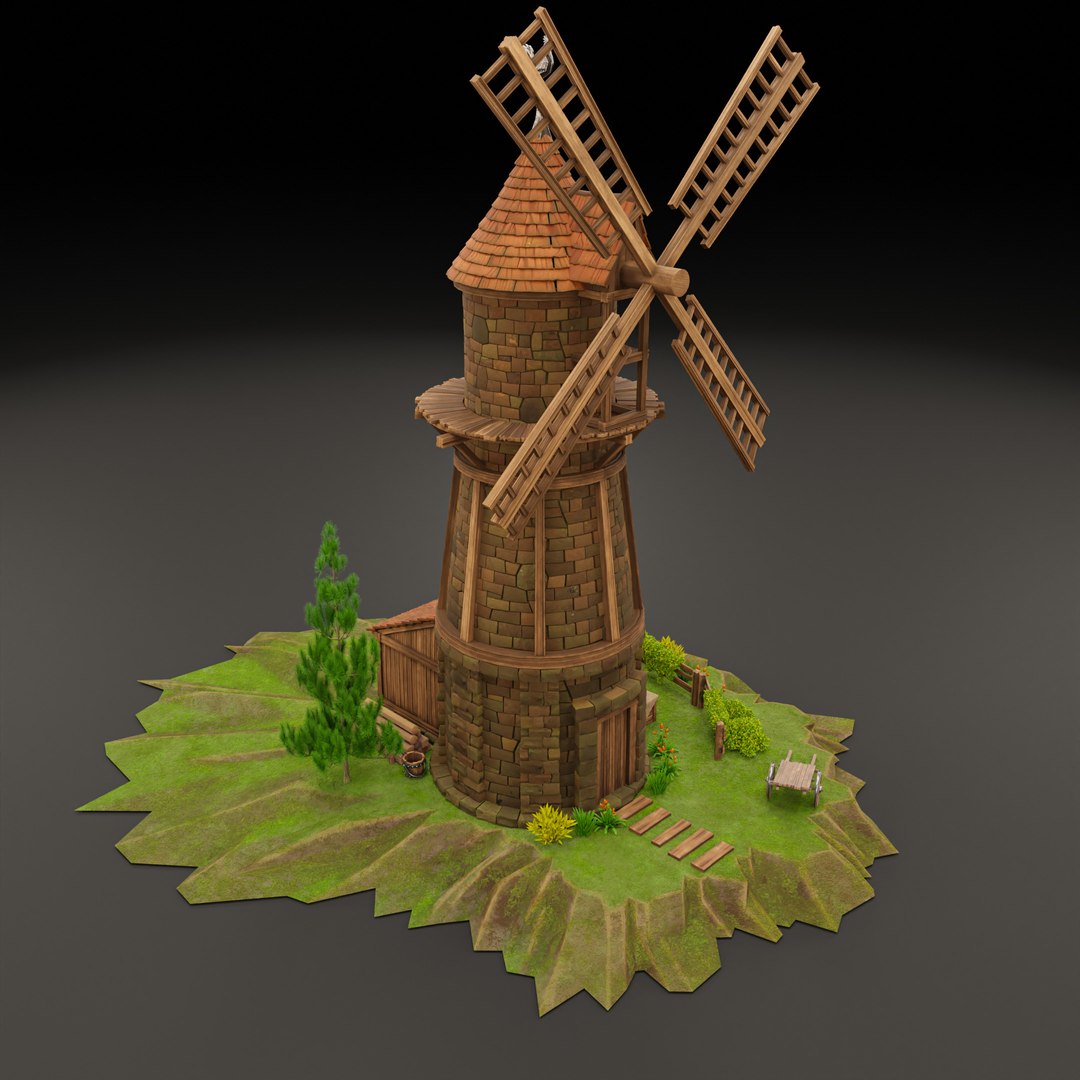 STYLIZED MEDIEVAL BUILDING 07 Model - TurboSquid 2145400