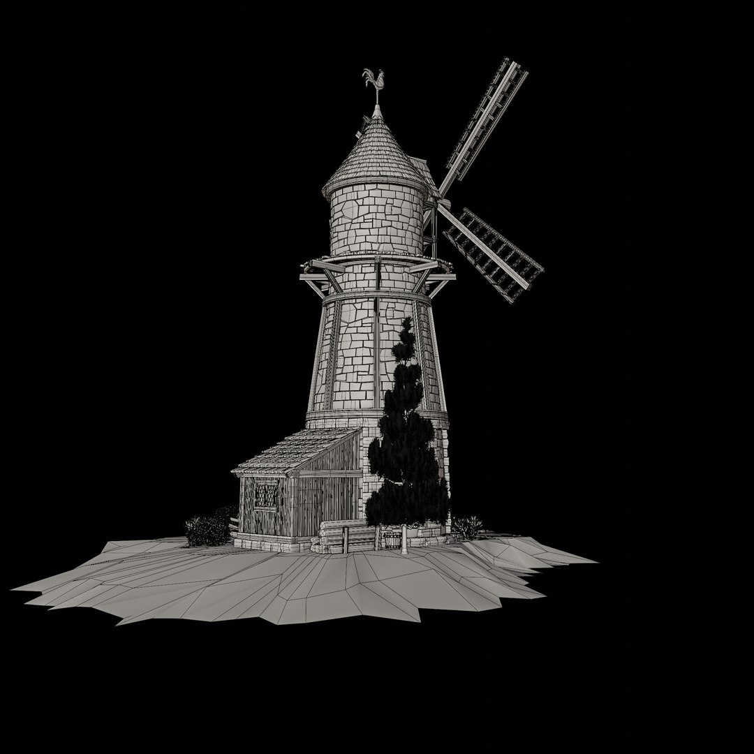 STYLIZED MEDIEVAL BUILDING 07 Model - TurboSquid 2145400