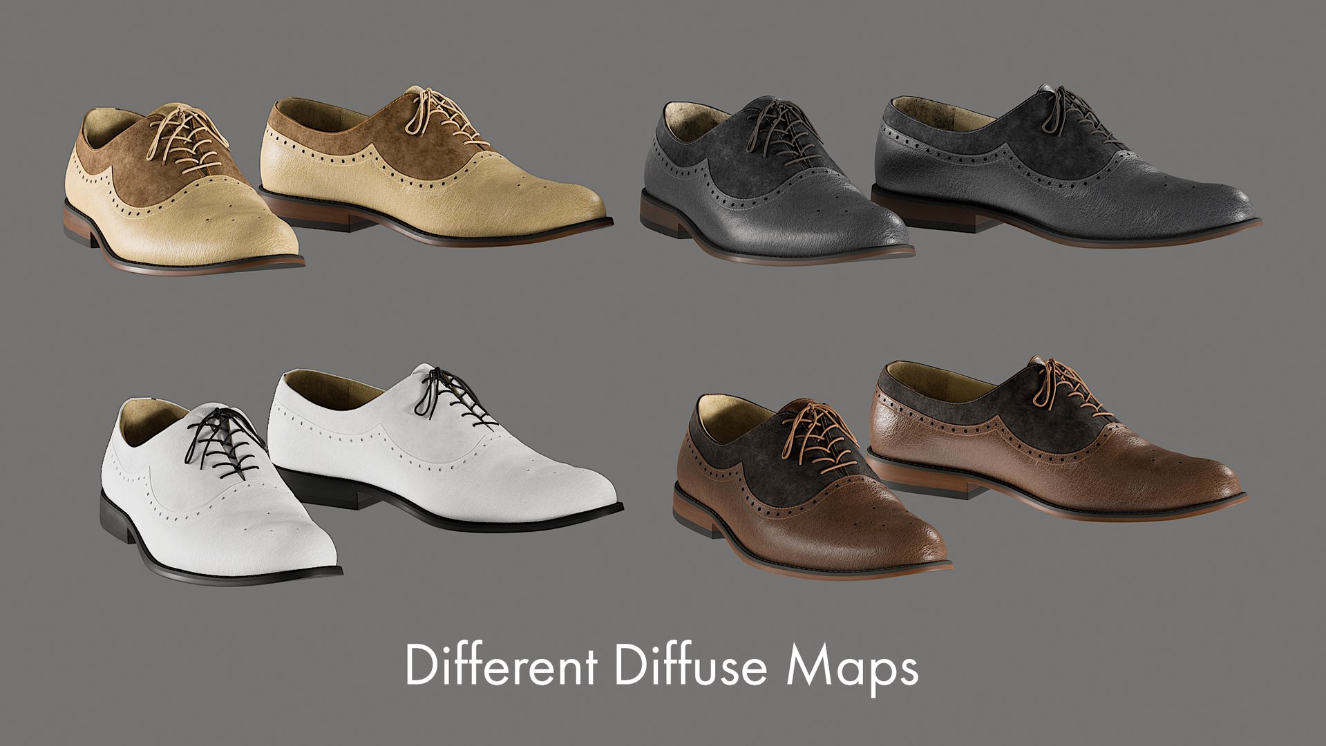 3D realistic shoes 38 collections - TurboSquid 1647630