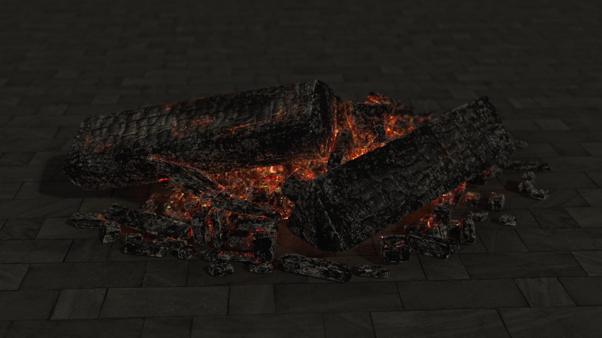 Campfire 3D Model - TurboSquid 2069896