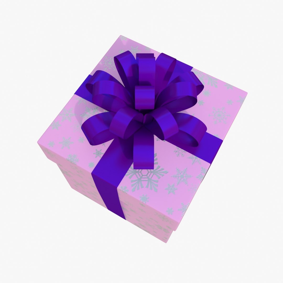 Christmas boxes 3D model - TurboSquid 1202835