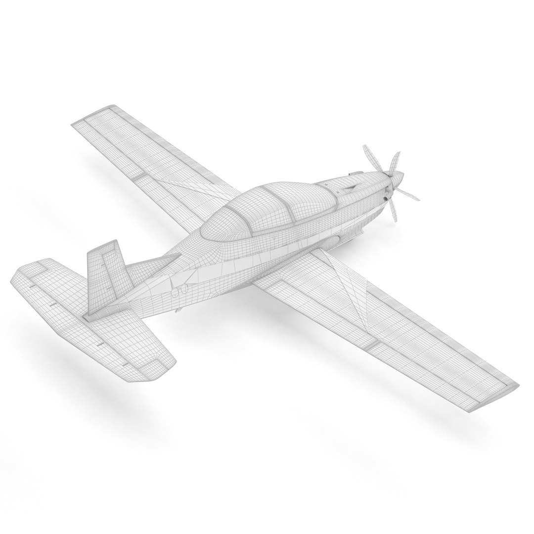 Aircraft Hurkus Plane 3d Max