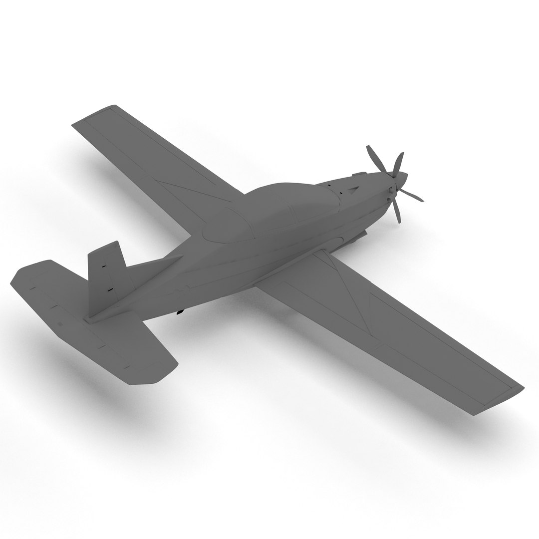 Aircraft Hurkus Plane 3d Max