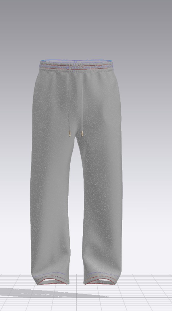 3D Model Male Sweatpants - TurboSquid 2196830