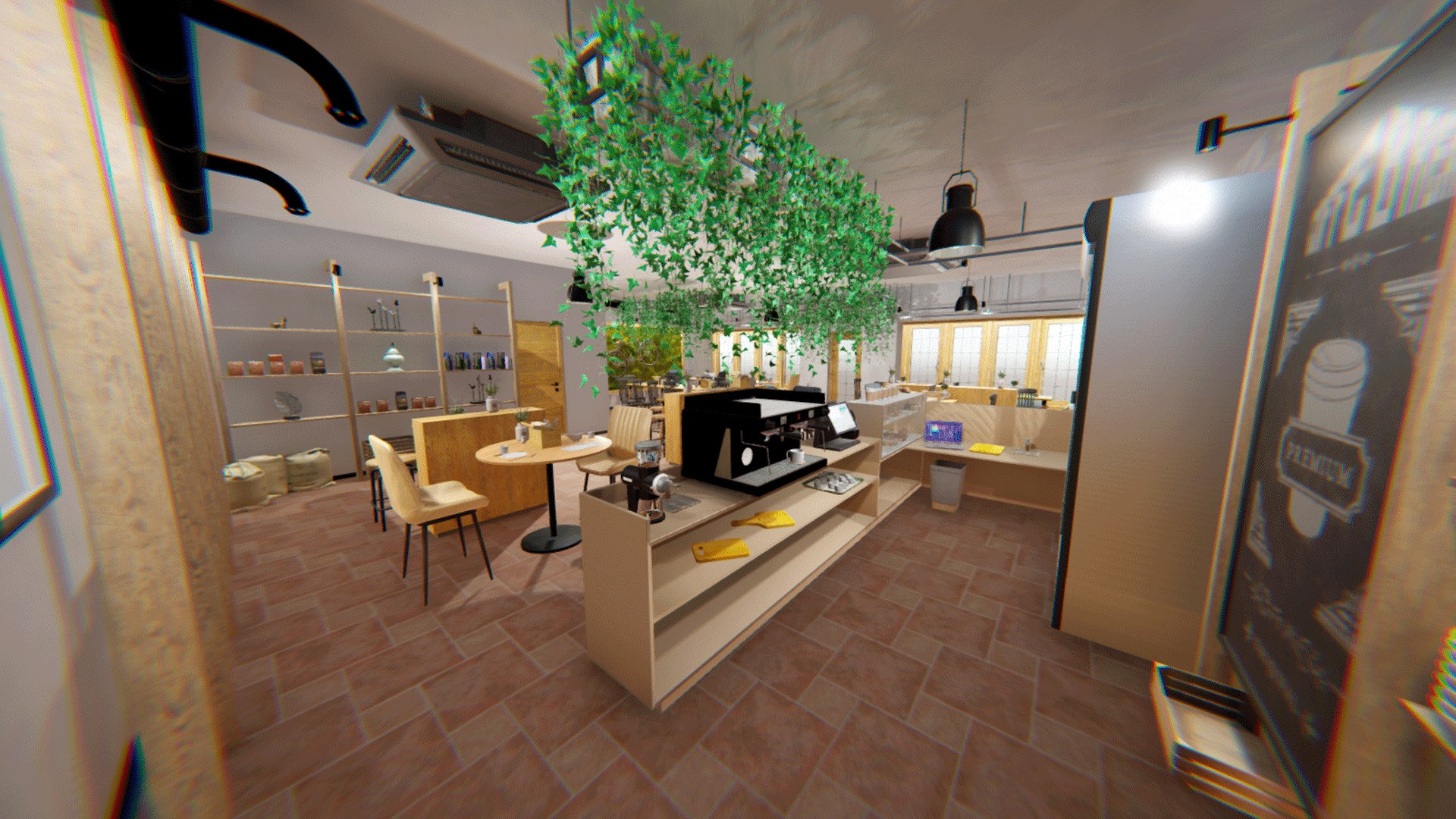 Vr Coffee Shop - 3D Model - TurboSquid 1416247