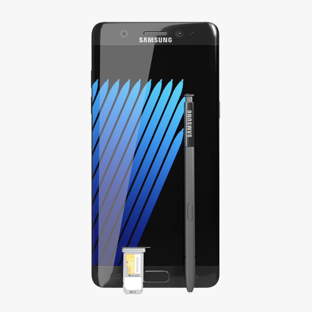 3d Realistic Samsung Galaxy Note