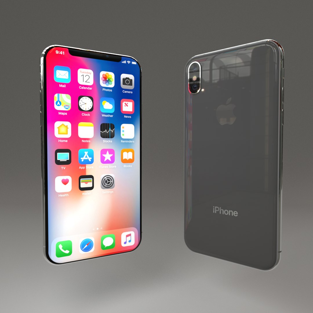 Iphone x 3D model - TurboSquid 1220433