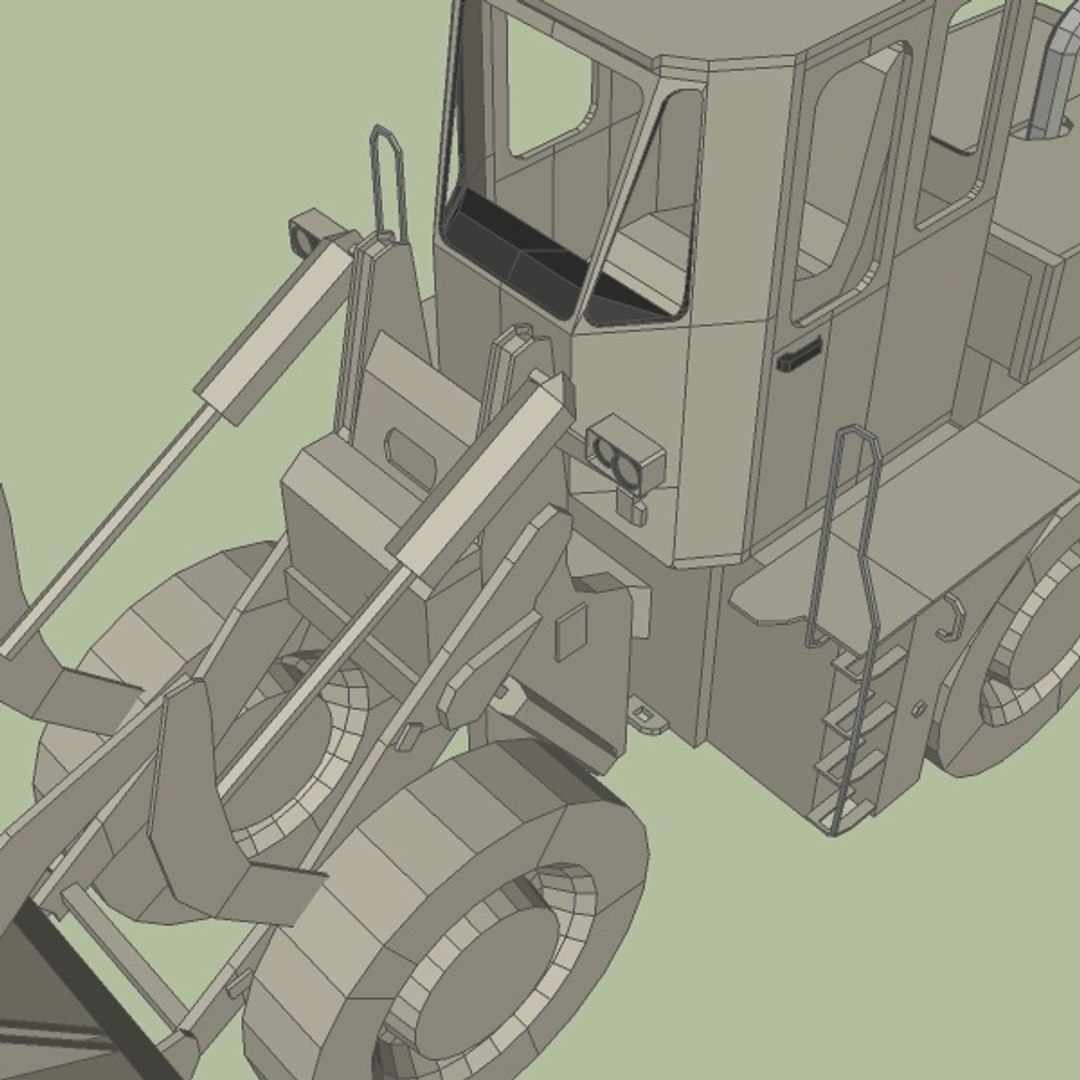 3d Model Tractor