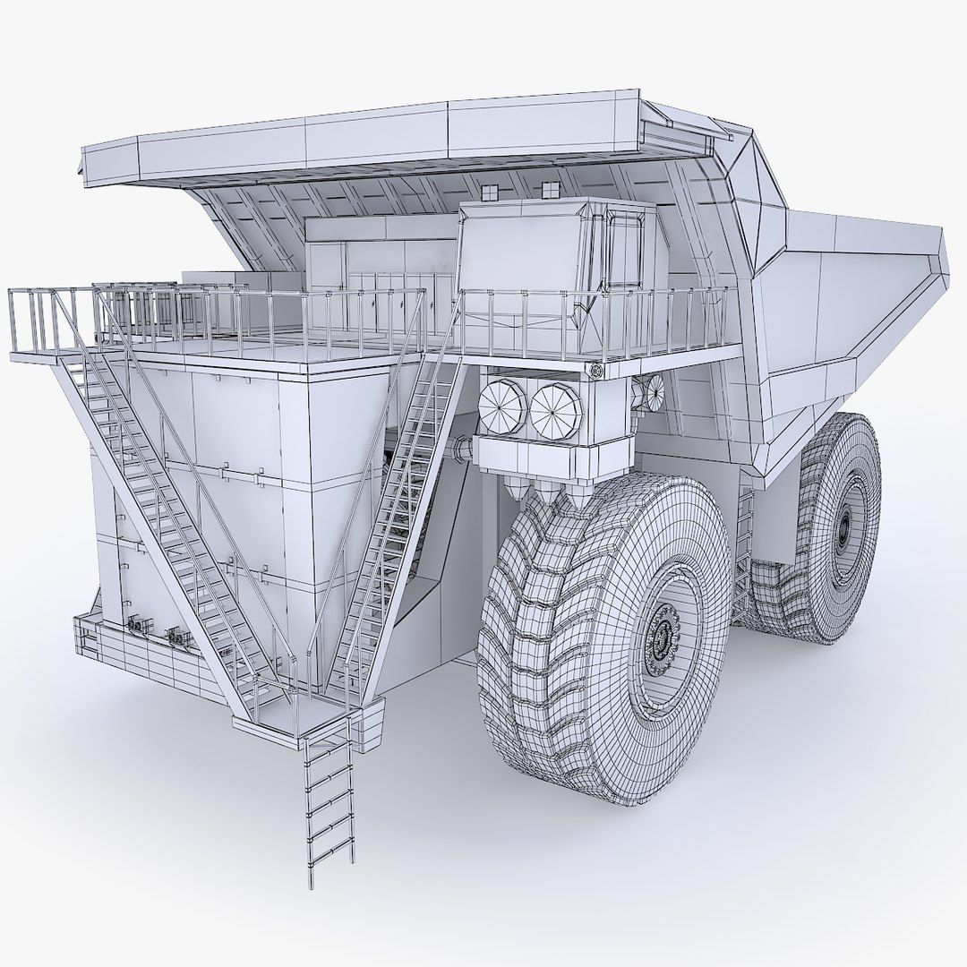 Liebherr T282 Industrial 3D Model | 1147082 | TurboSquid