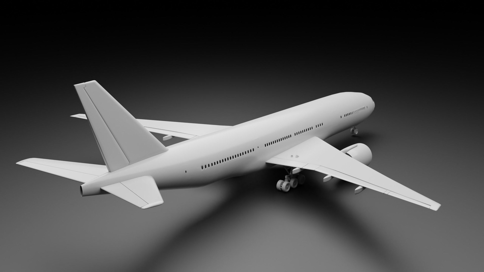 Boeing 777-200 3D Model - TurboSquid 1913430