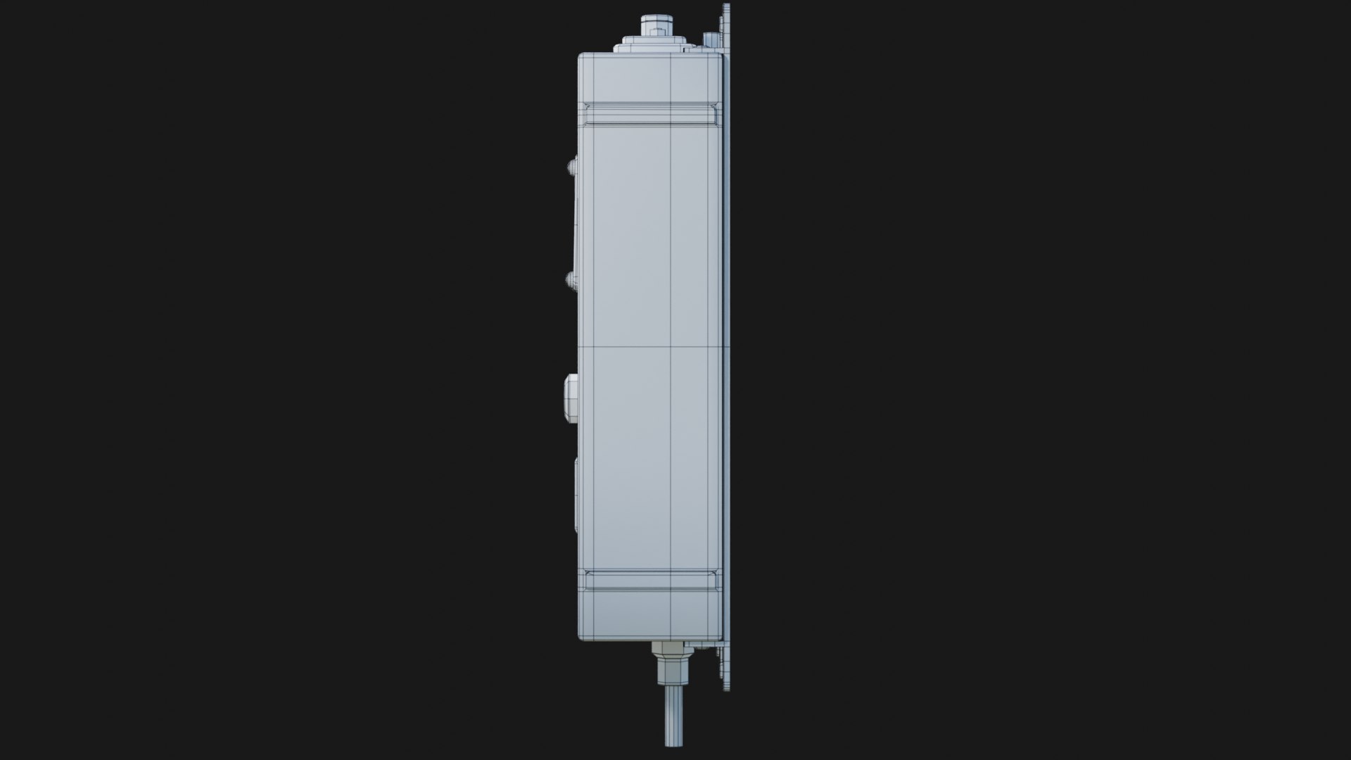 Classic Electrical Box 3D Model - TurboSquid 2289330