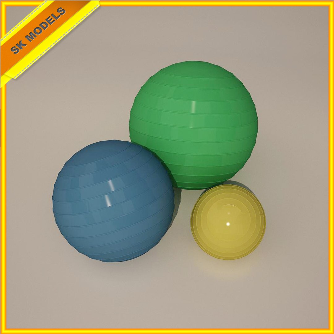 3d pilates balls exercise