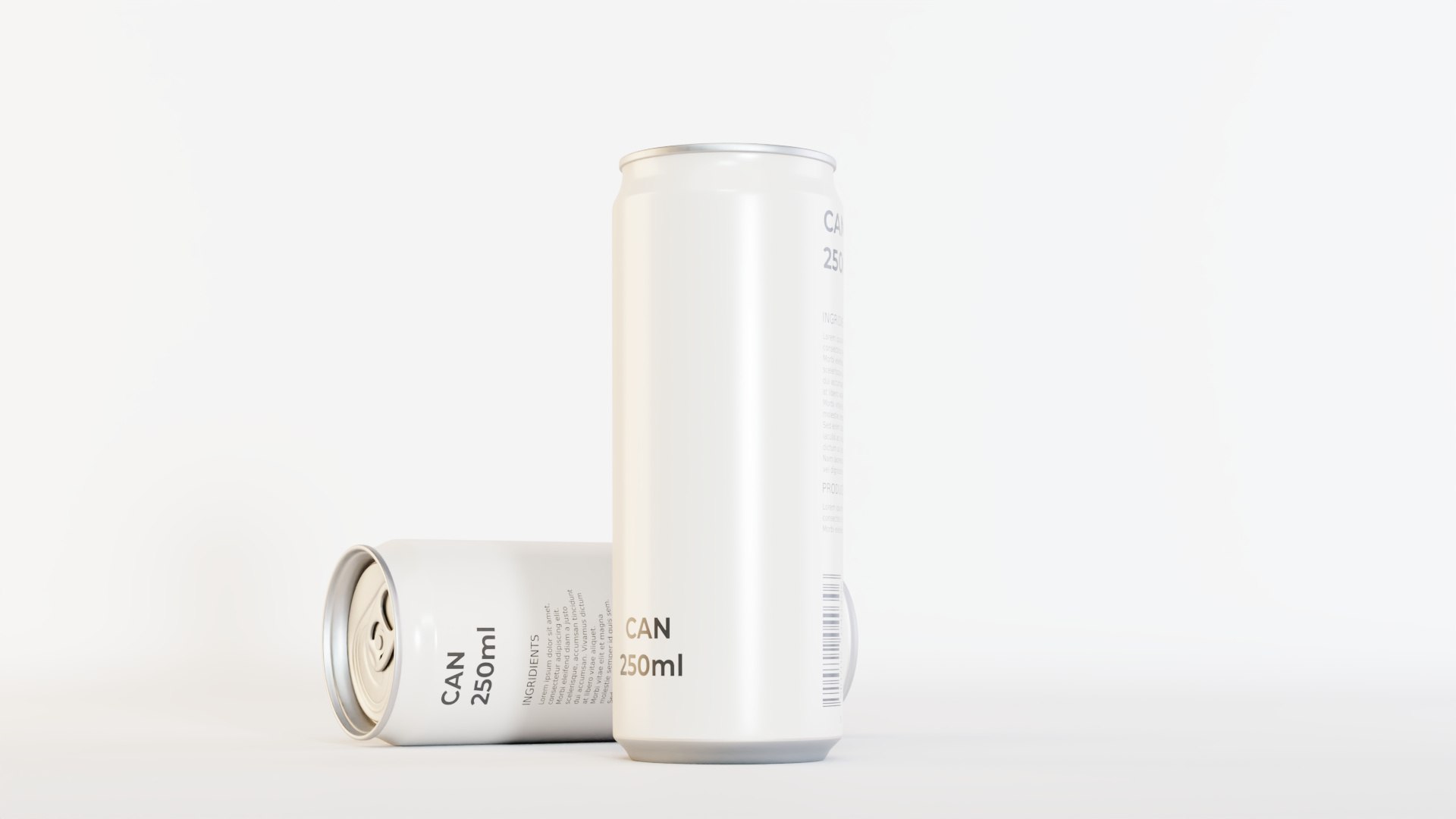 Beverage Can 250 Ml Model - TurboSquid 1820263