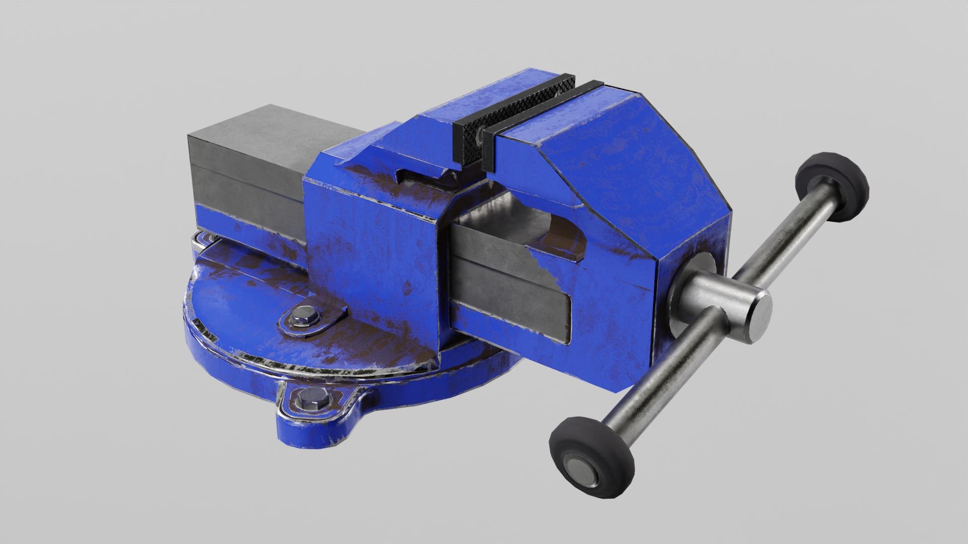 Table Vise Model - TurboSquid 2134007
