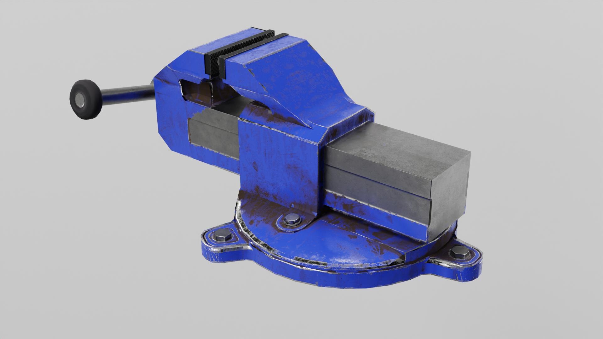 Table Vise Model - TurboSquid 2134007