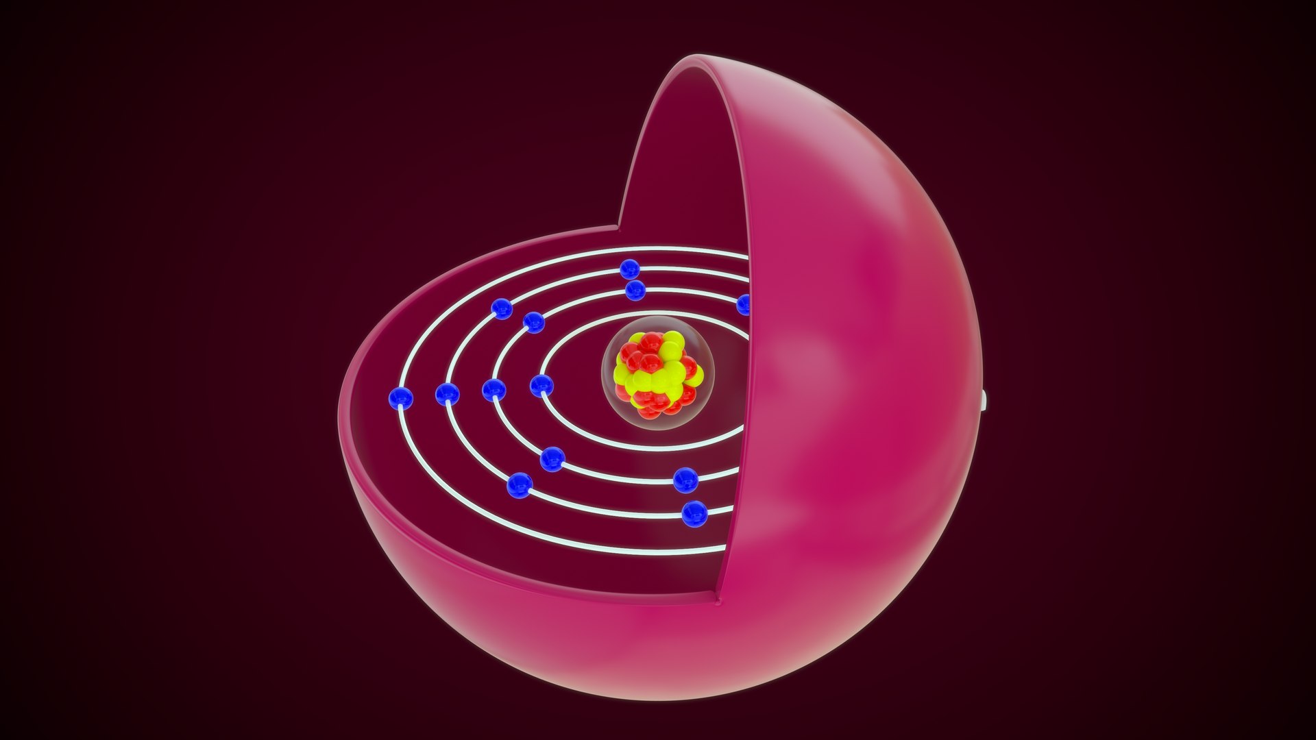 Calcium Atom 3D - TurboSquid 2132413