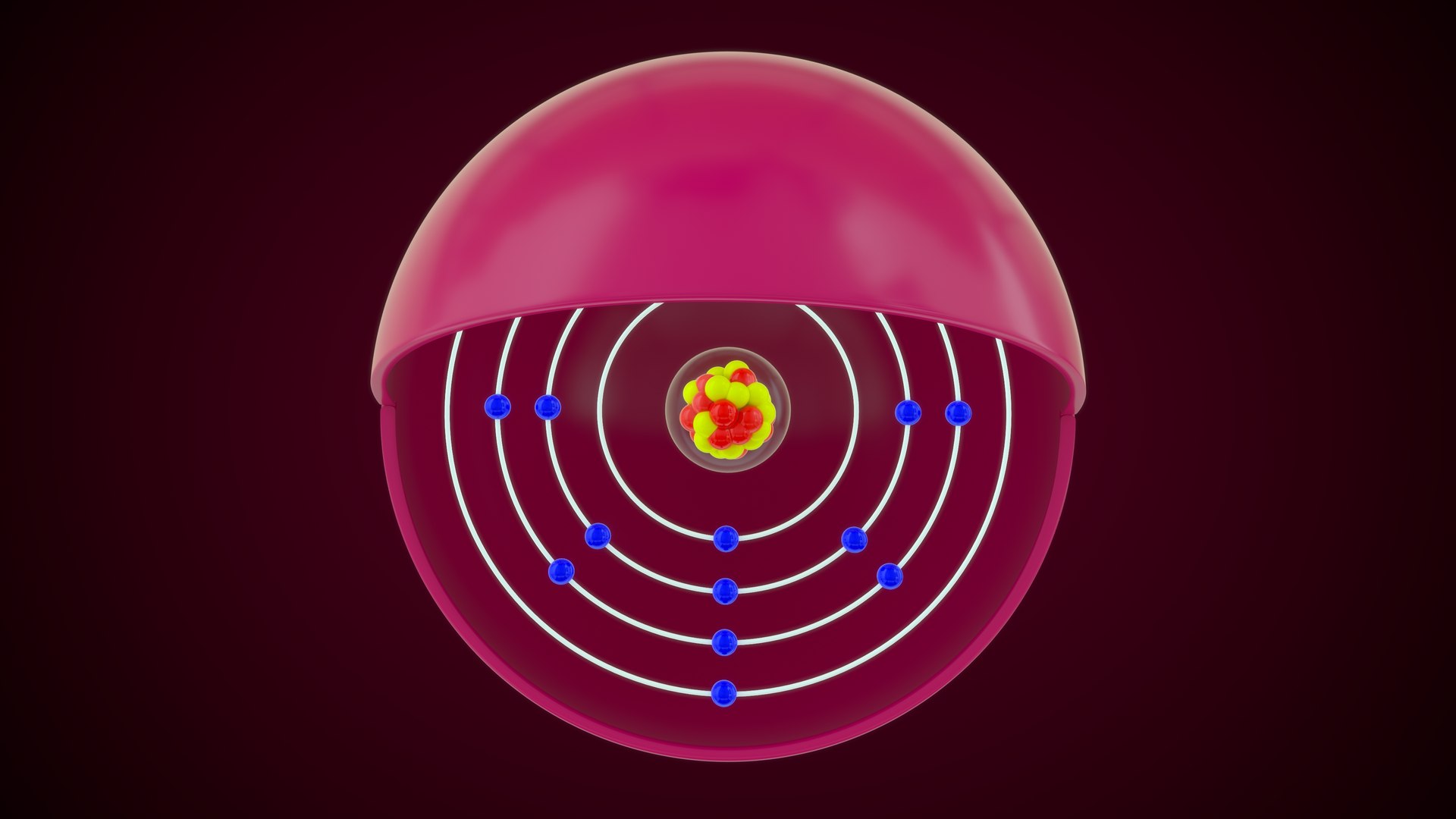 Calcium Atom 3D - TurboSquid 2132413