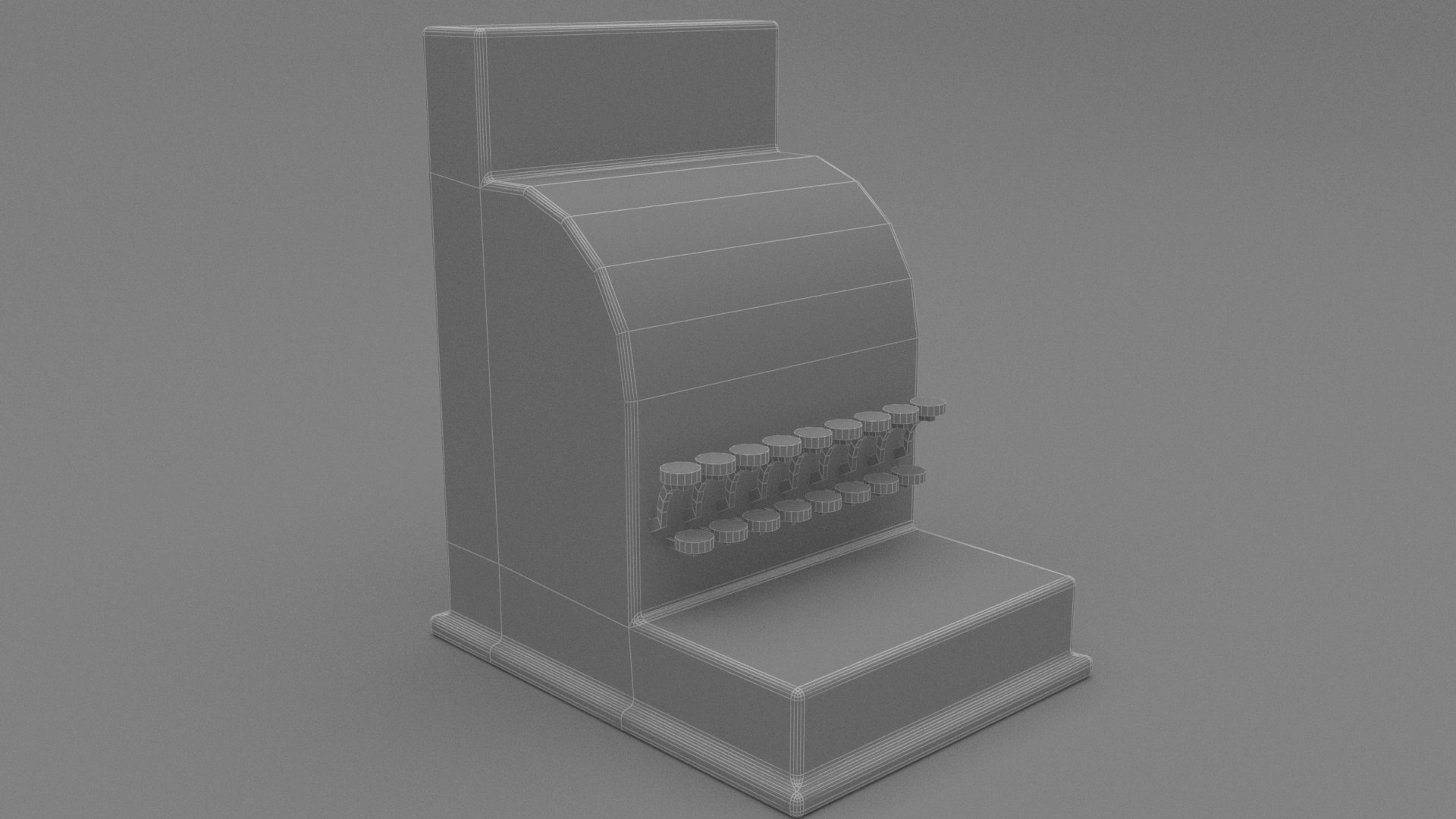 3D Model Cash Register - TurboSquid 1693182