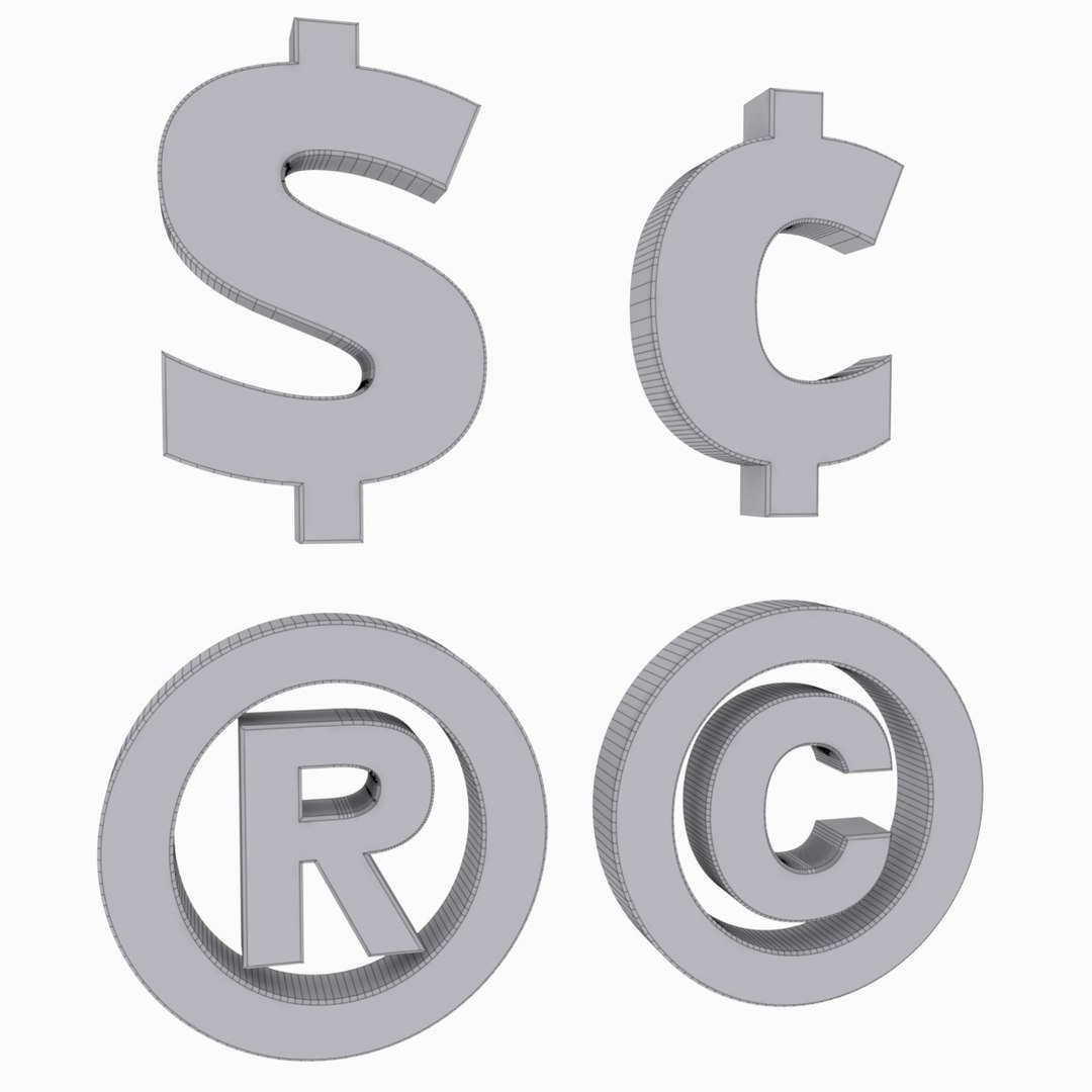 3d Punctuation Marks