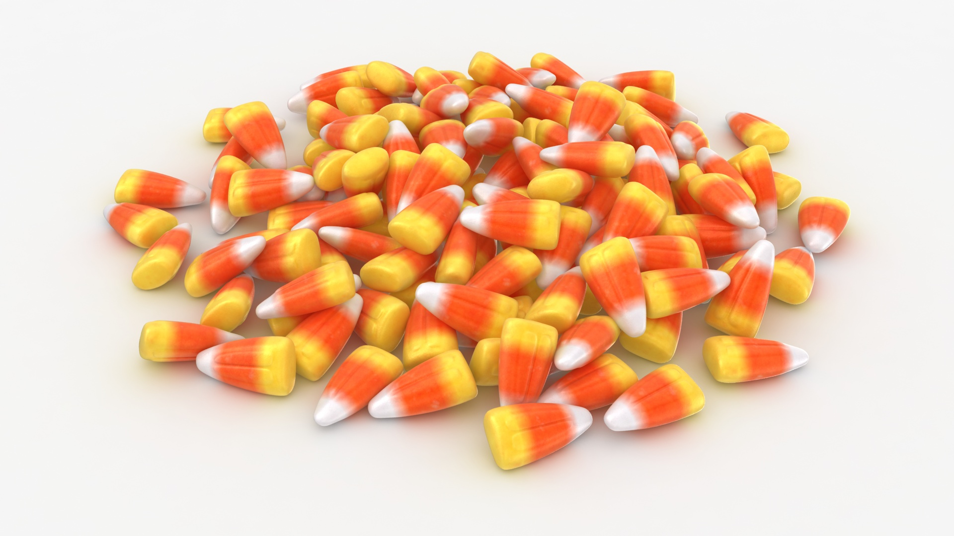 3D Model Realistic Candy Corn Pile - TurboSquid 1469676