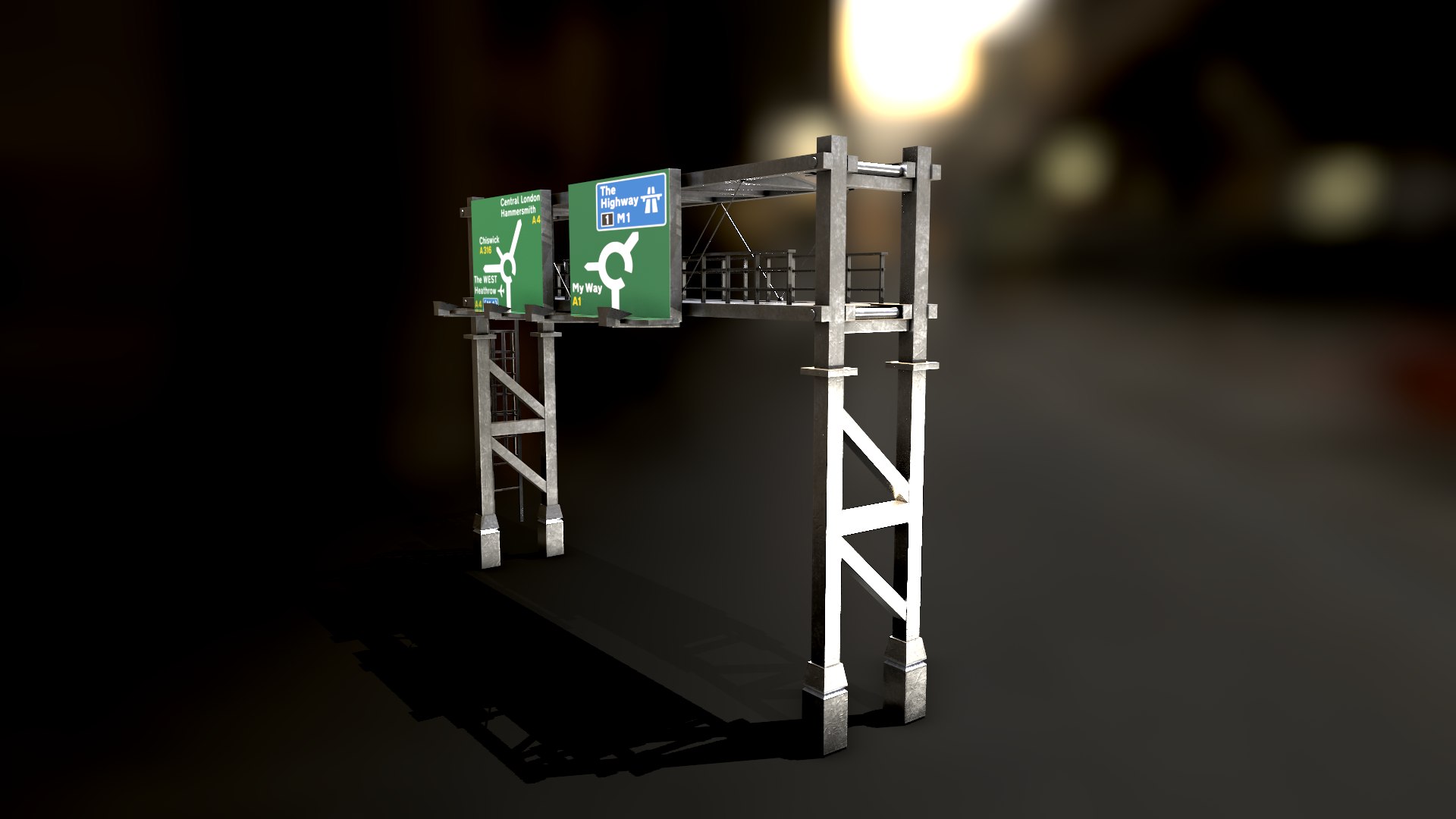 3D Model Ramp Indicator - TurboSquid 1973955