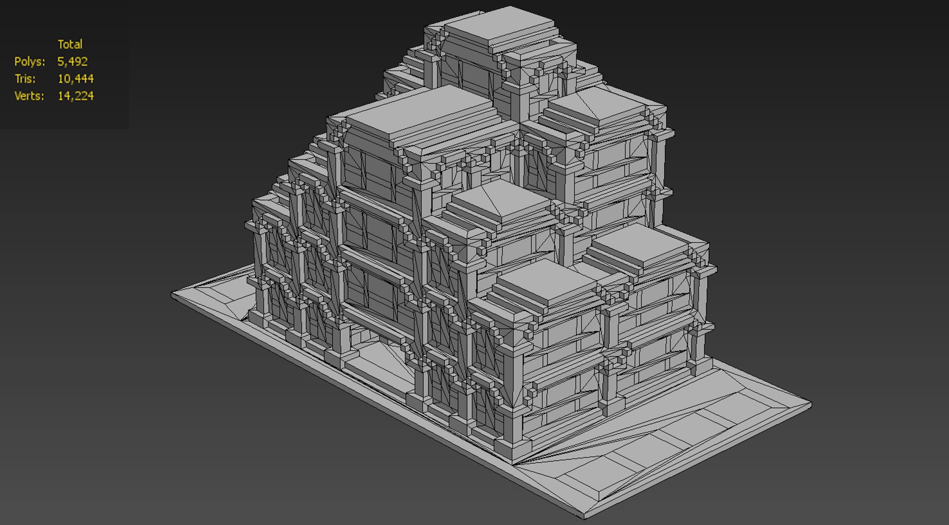 Voxel House 3D Model - TurboSquid 1353177