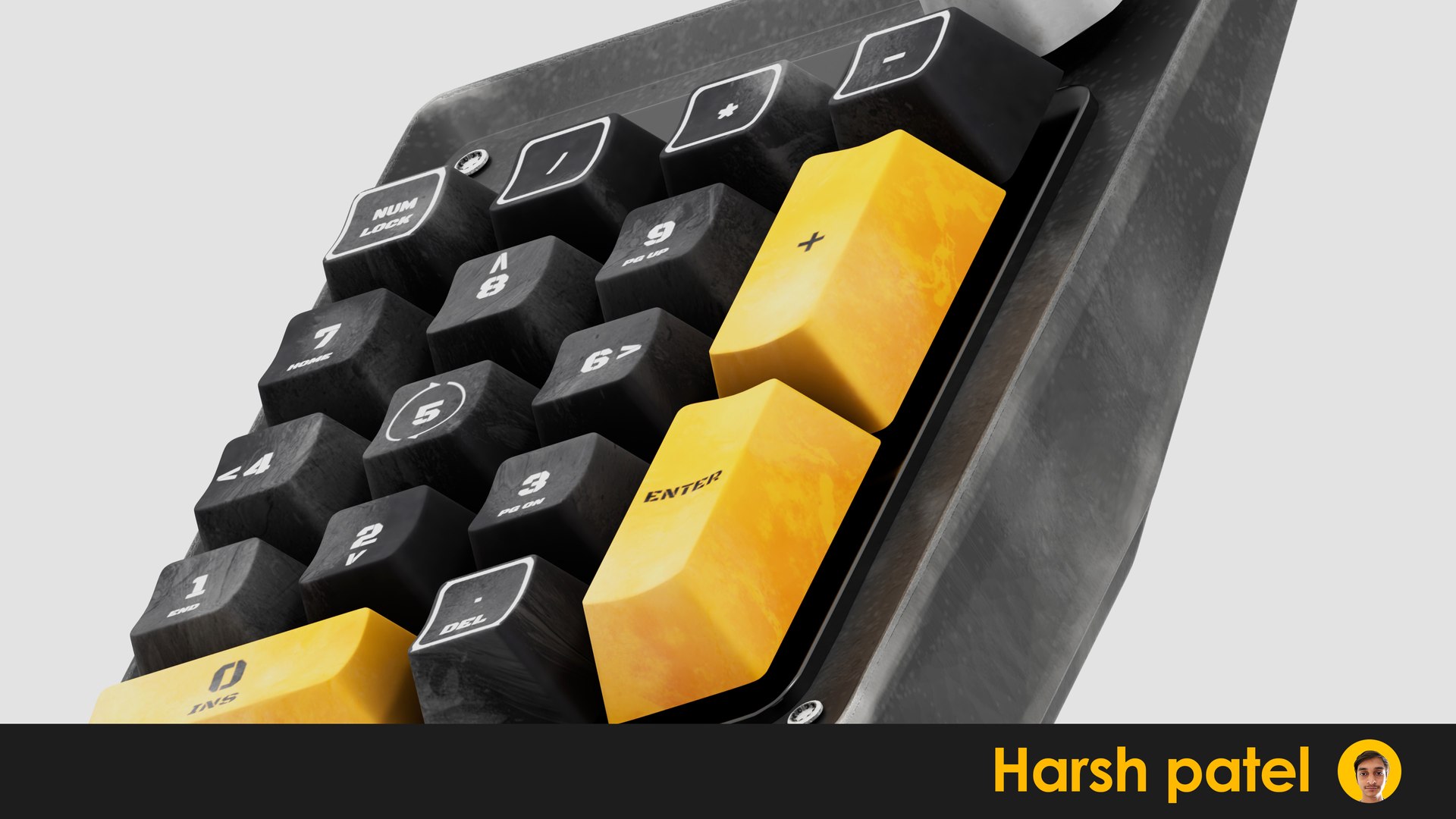 Numpad 3D Model - TurboSquid 2247859