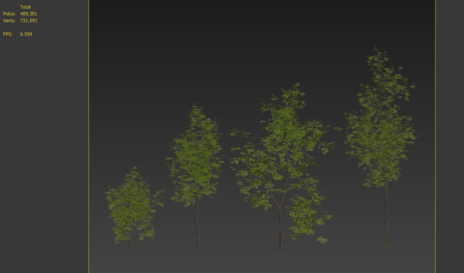 Oak Sapling Model - TurboSquid 1949436