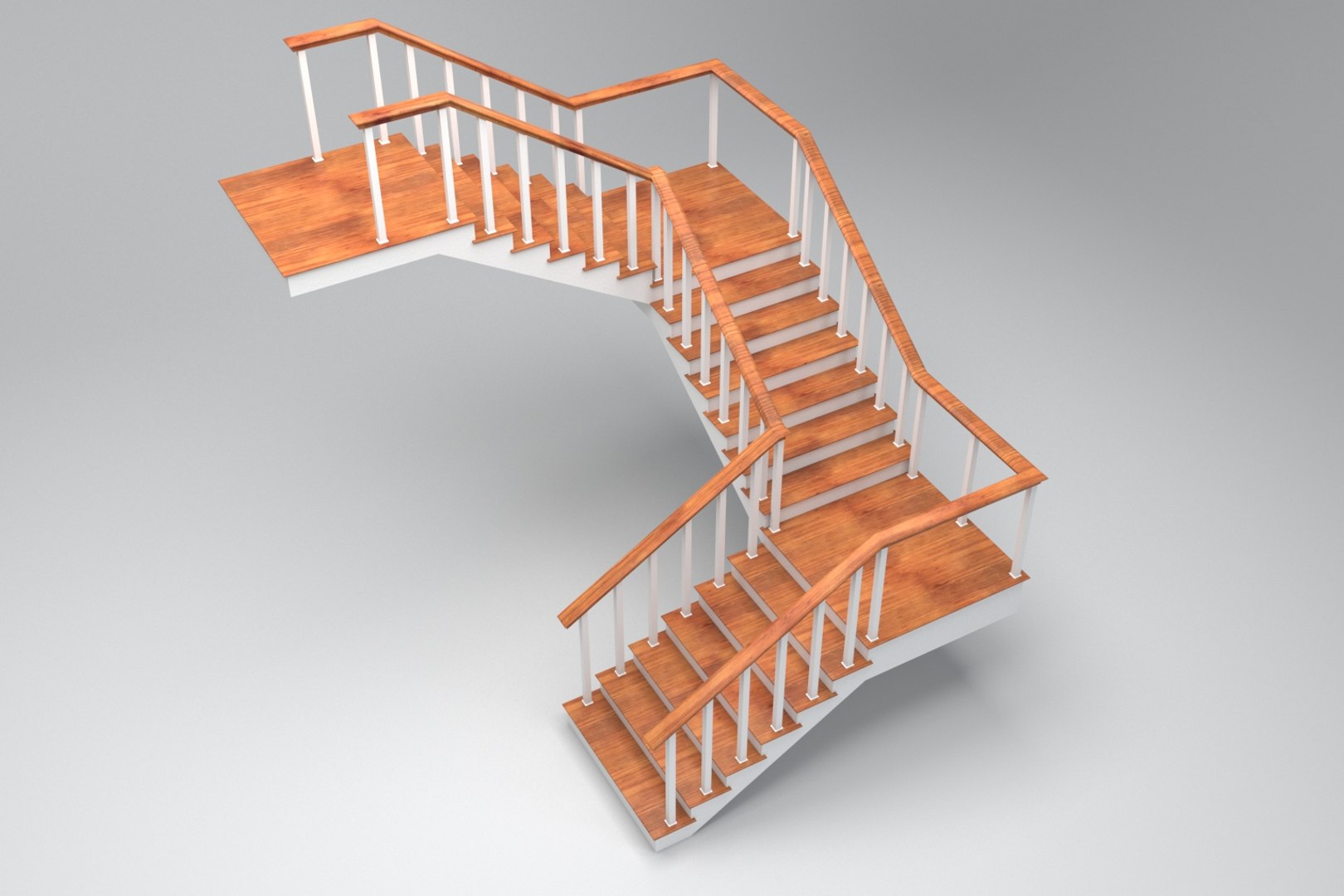 Free 3D Stair - TurboSquid 1417540