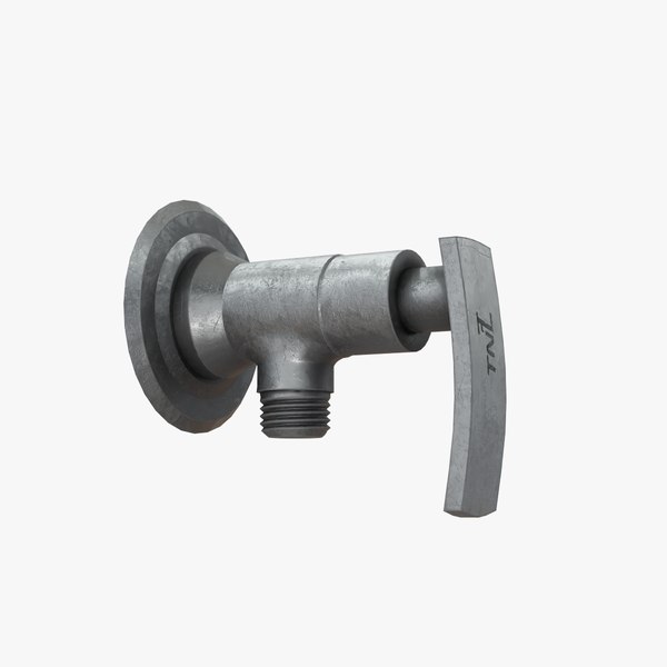 Angle valve tap old 3D model - TurboSquid 1653747