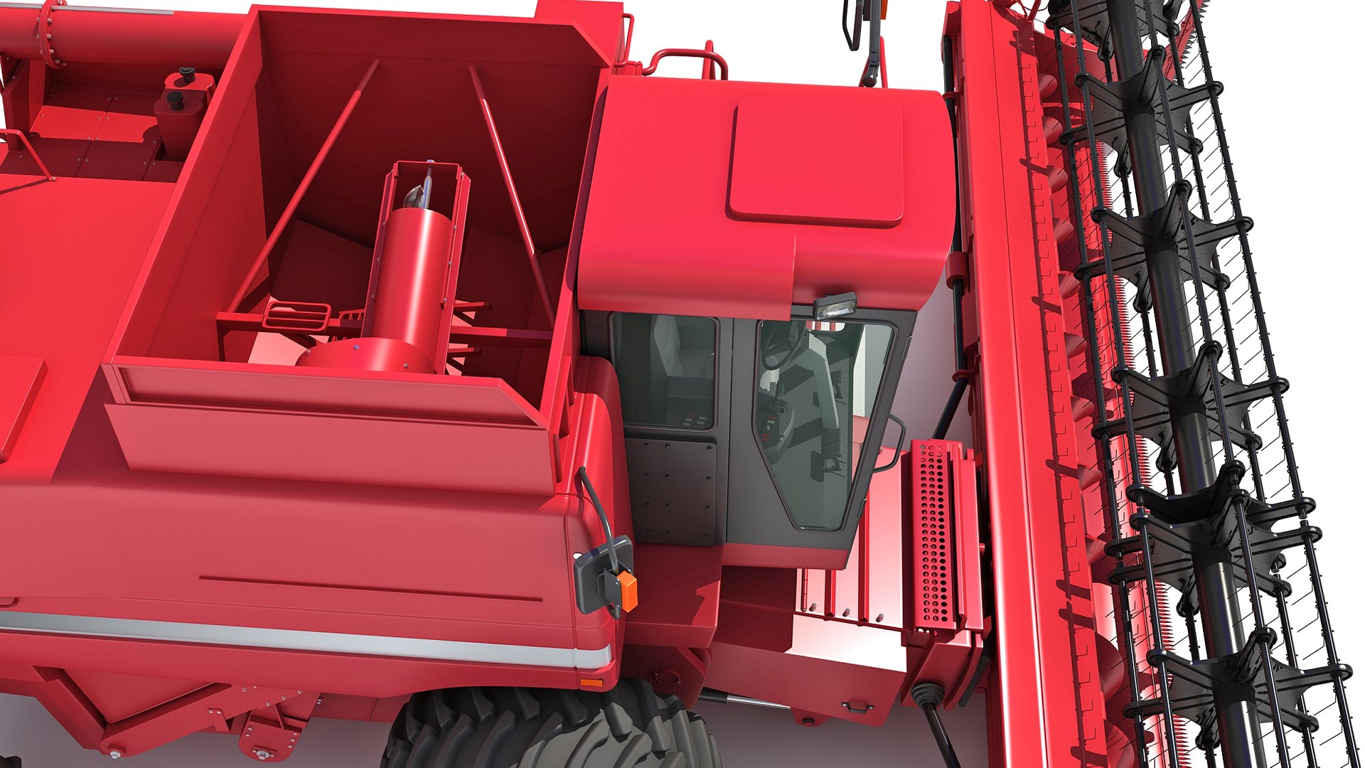 Combine Harvester Model - TurboSquid 1511815