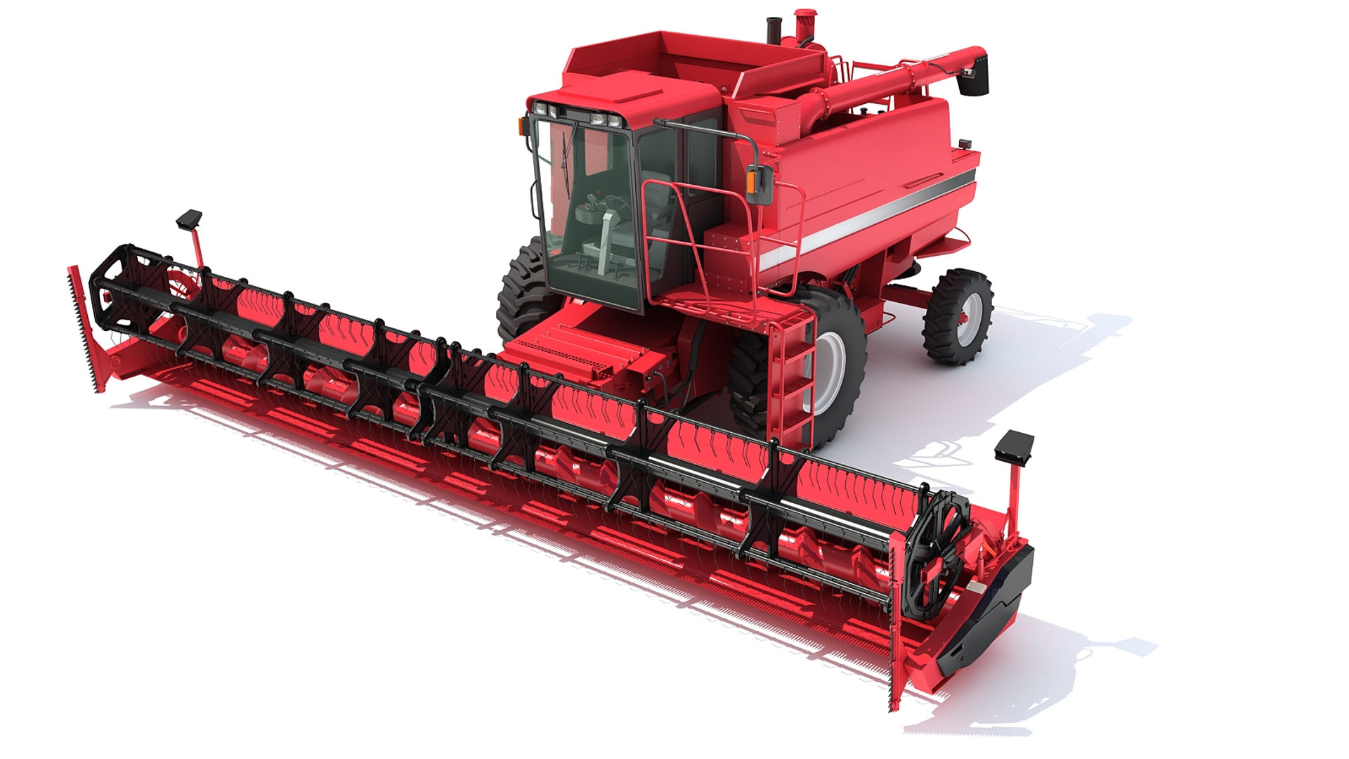 Combine Harvester Model - TurboSquid 1511815