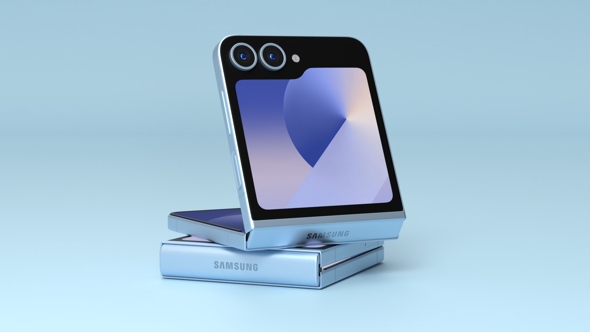 Samsung Galaxy Z Flip 6 Blue 3D Model - TurboSquid 2254354