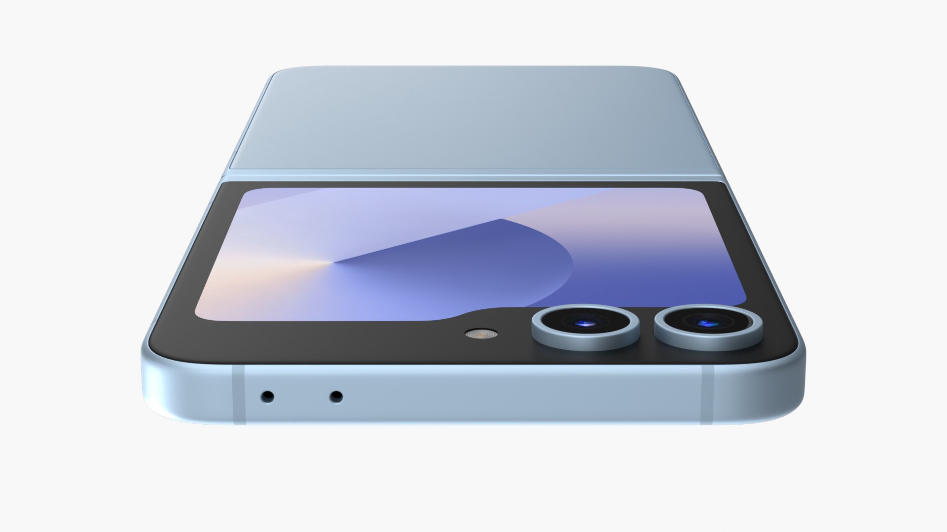 Samsung Galaxy Z Flip 6 Blue 3D Model - TurboSquid 2254354