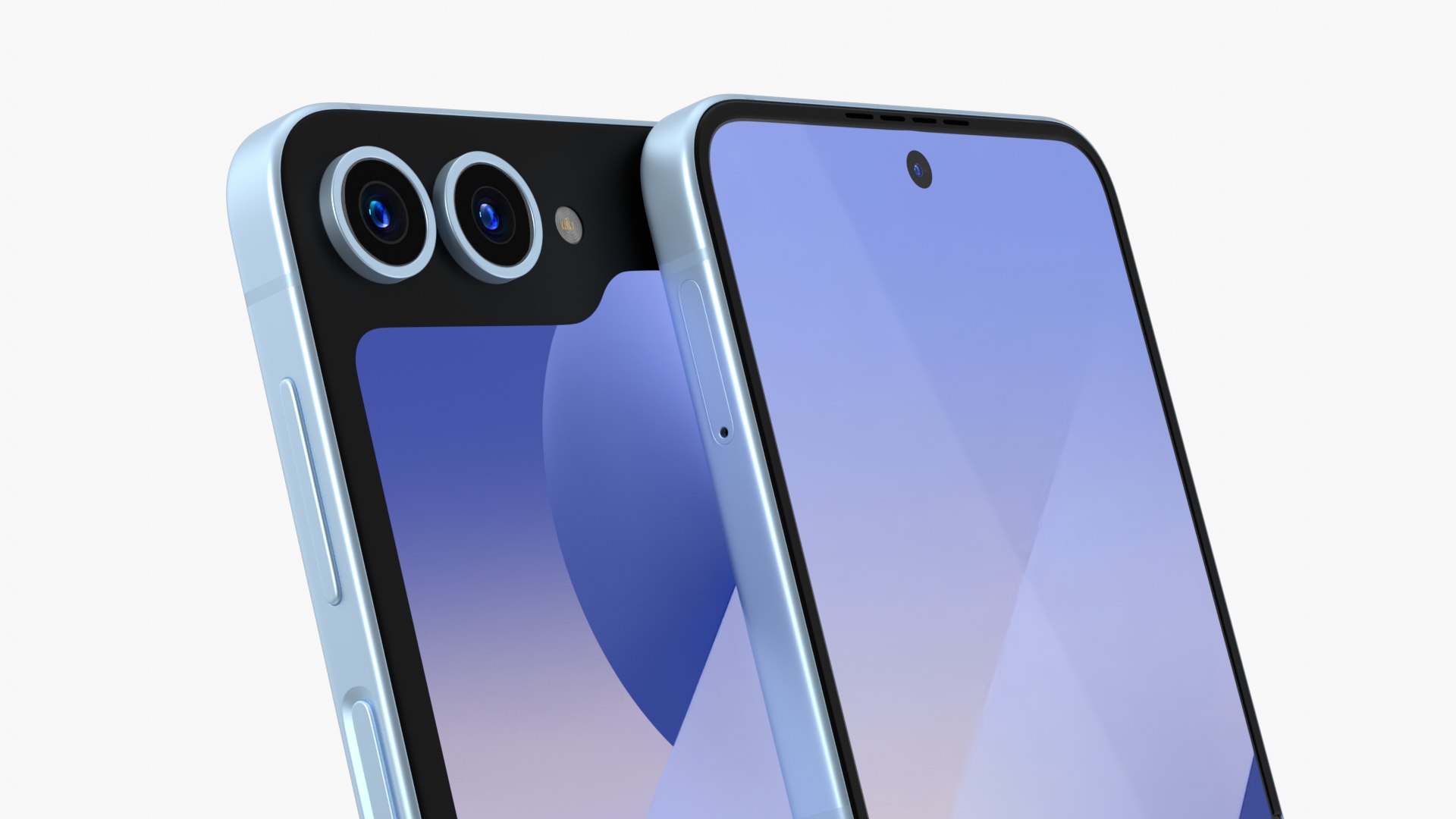 Samsung Galaxy Z Flip 6 Blue 3D Model - TurboSquid 2254354