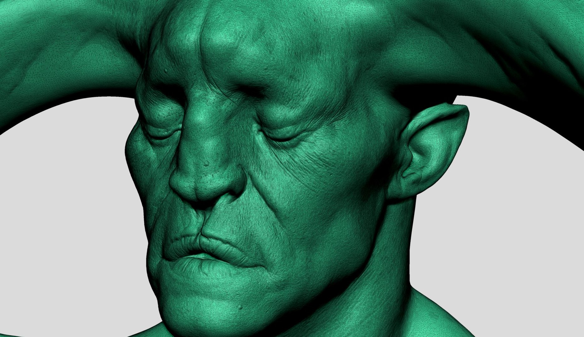 Creature Head V20 3D - TurboSquid 2199386