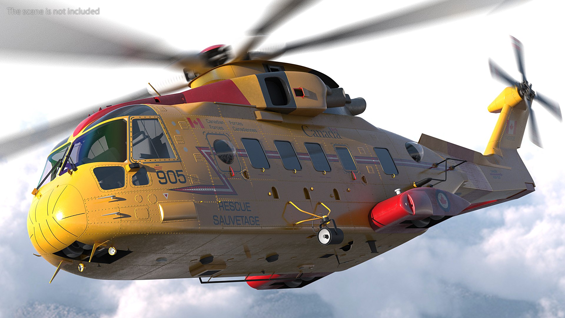 Agustawestland ch 149 cormorant 3D model - TurboSquid 1631498