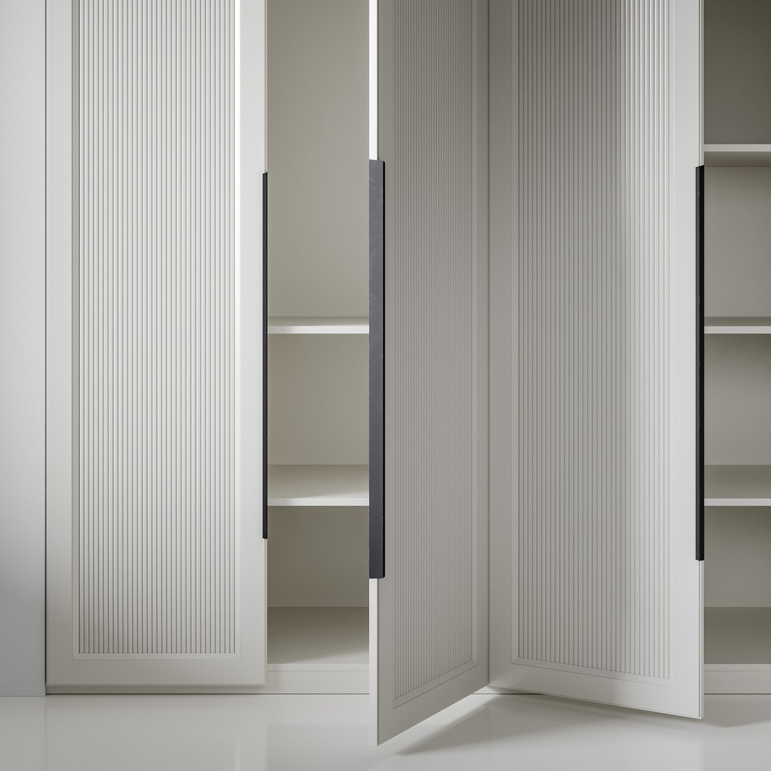 Wardrobe 009 3D Model - TurboSquid 1929667