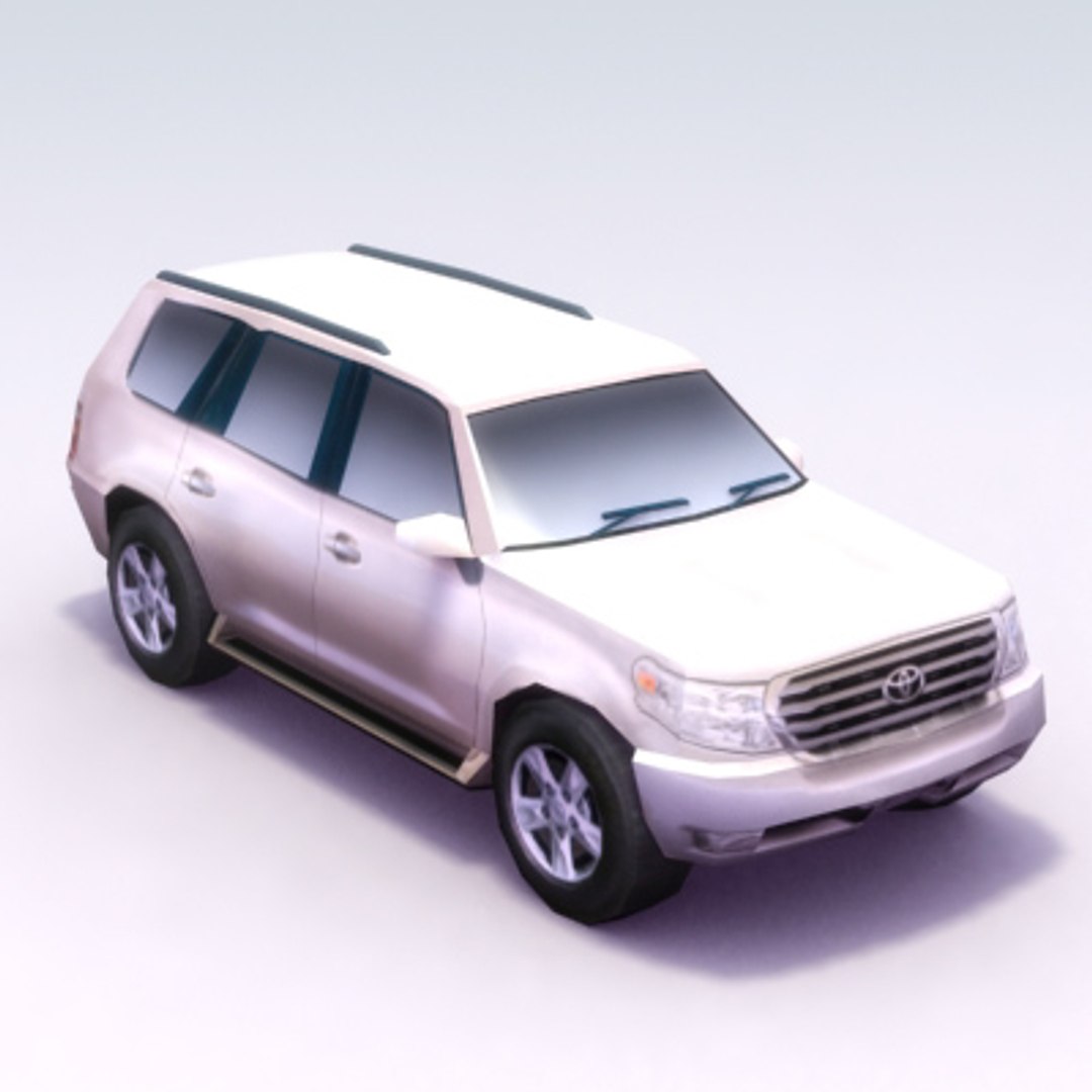 Toyota Landcruiser Suv Land Cruiser 3d Dxf