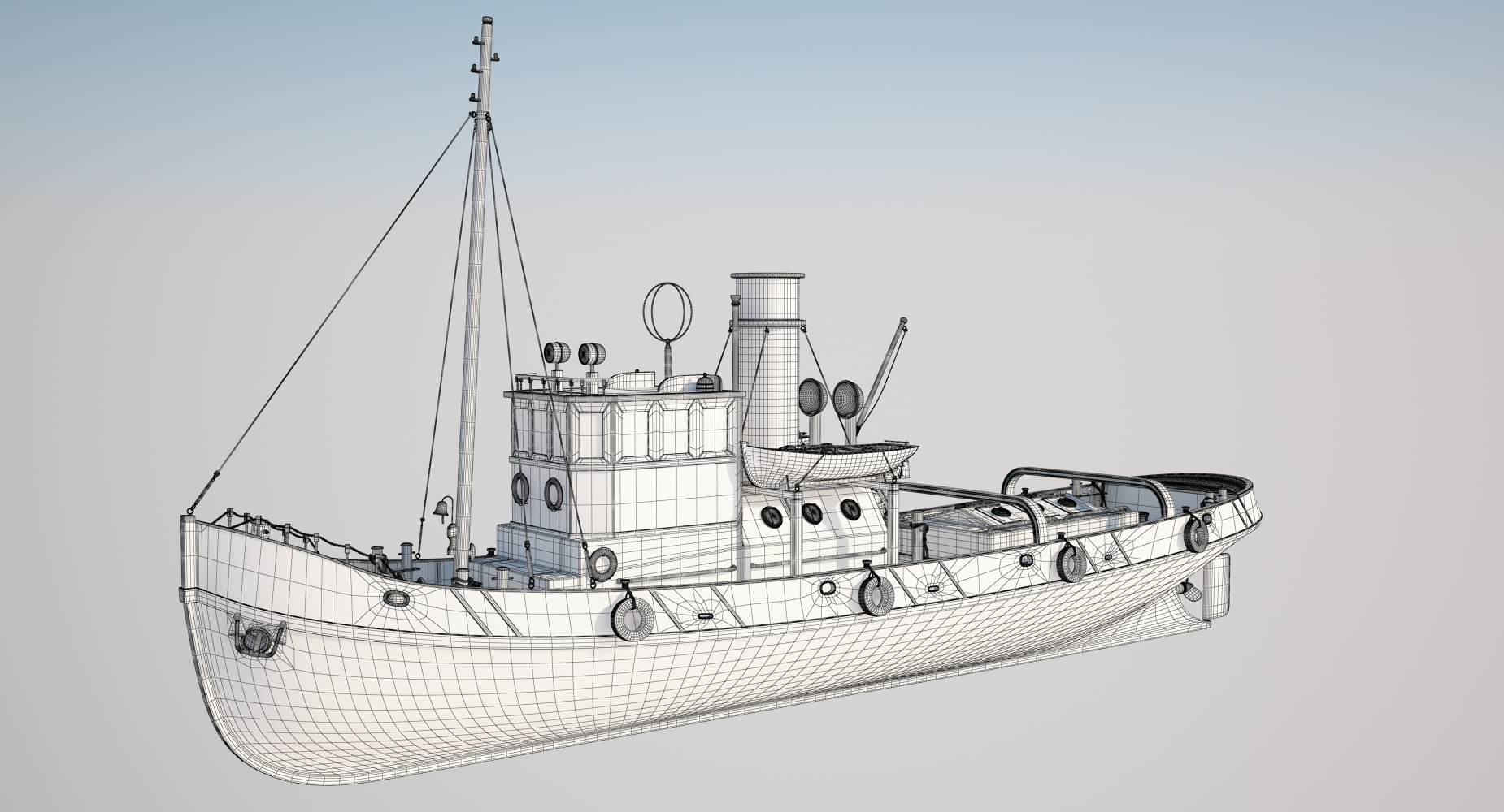Ulises tugboat 3D model - TurboSquid 1277039
